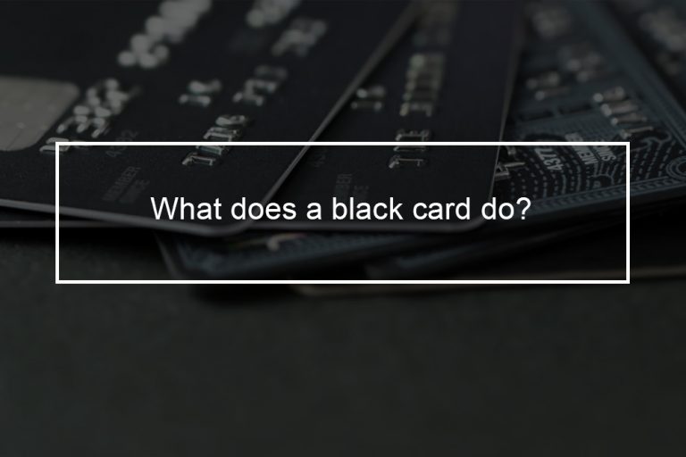 What is a black card credit card? - Top Financial Resources