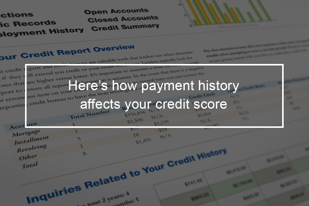 Payment History: What it means for your credit score and how to fix it ...